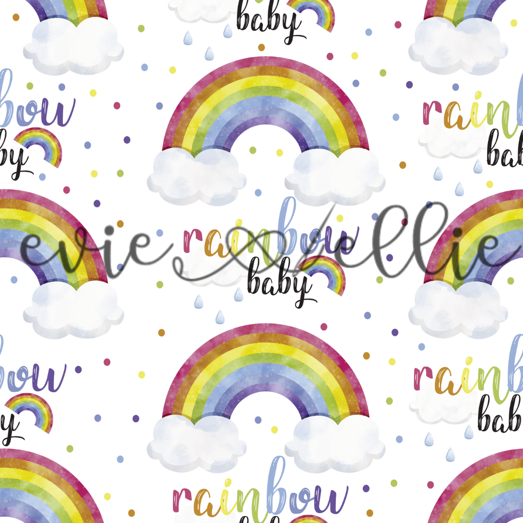 Rainbow Baby-- Multiple Options – Evie and Ellie Designs