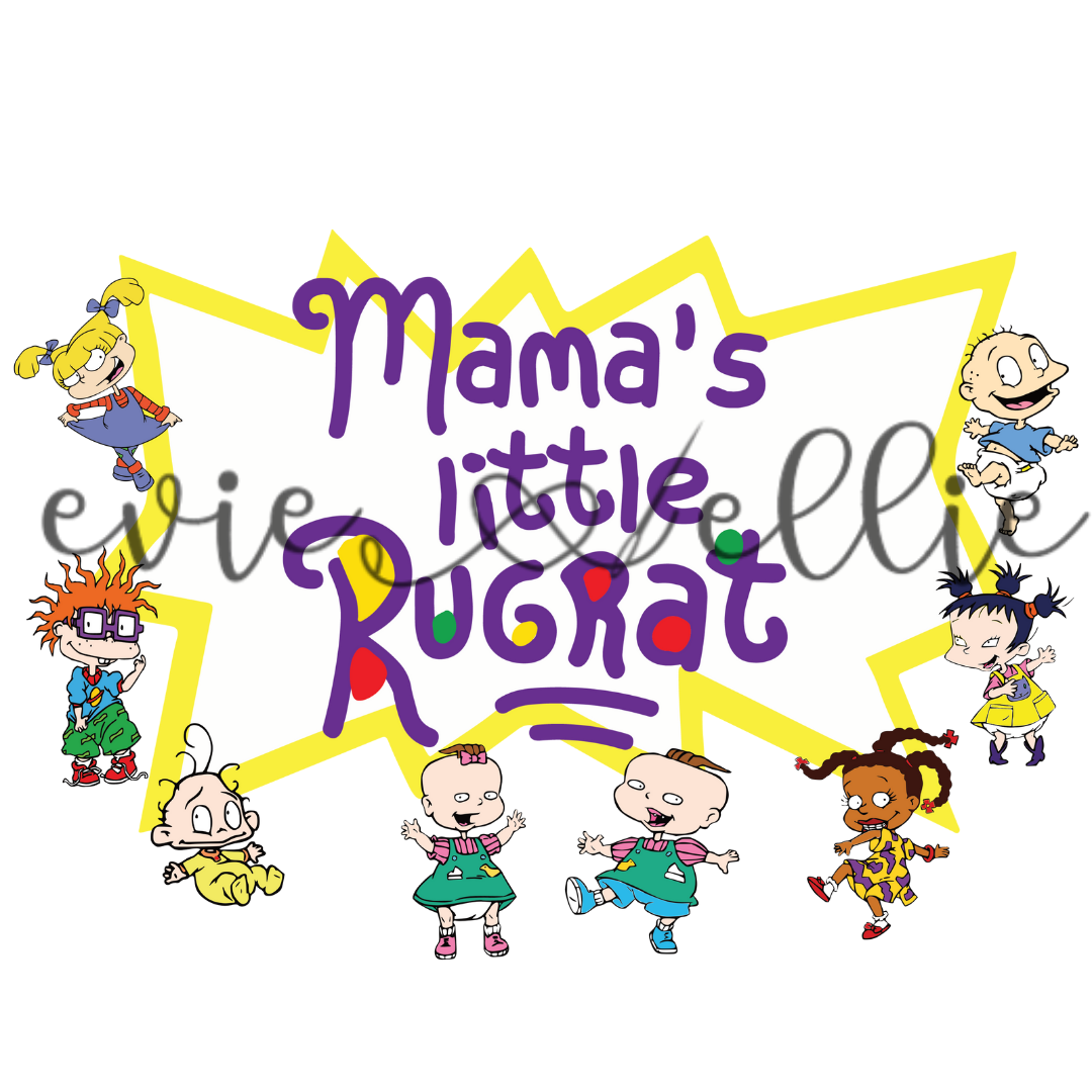 Mama's Little Rugrat Sub – Evie and Ellie Designs