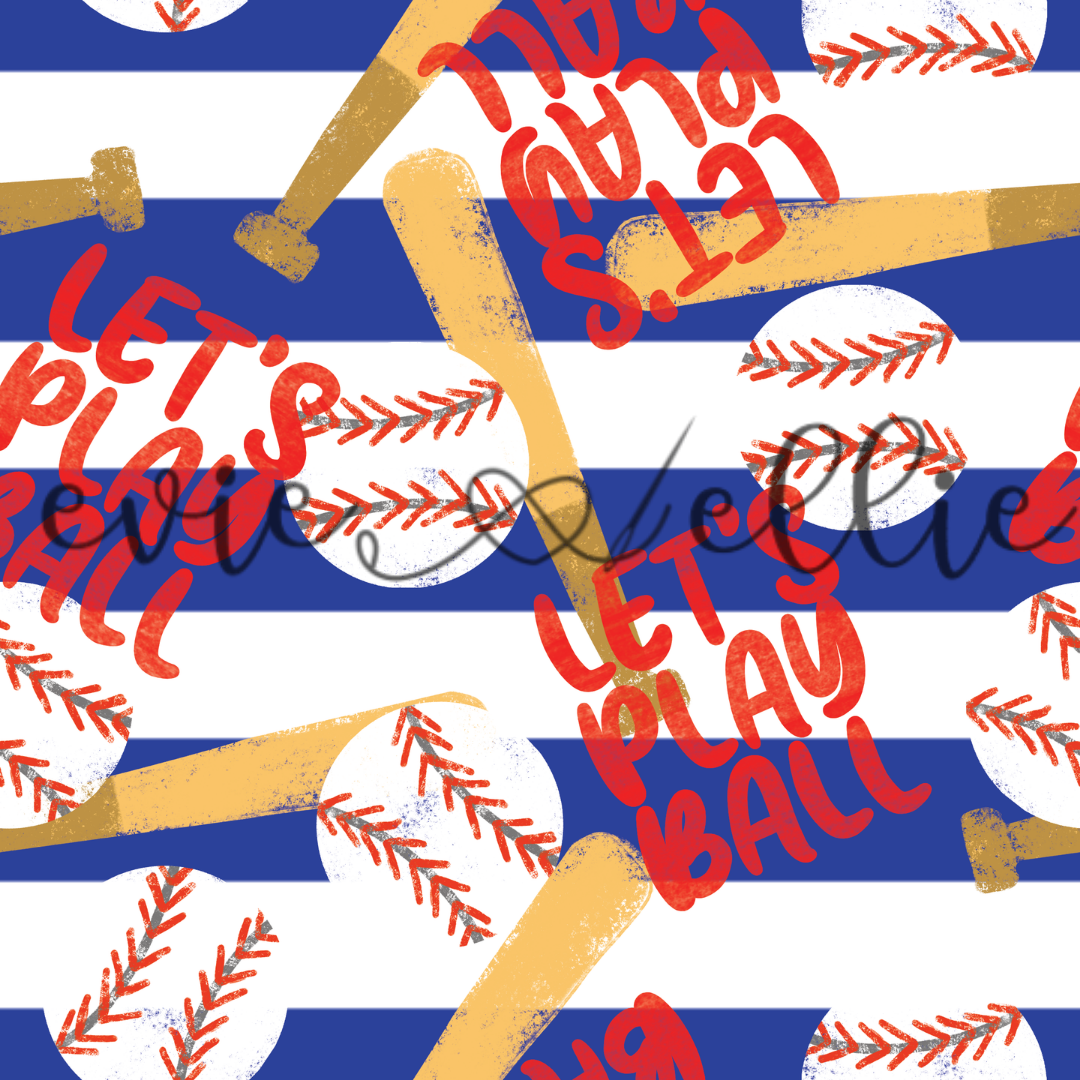 Baseball- Multiple Colors – Evie and Ellie Designs