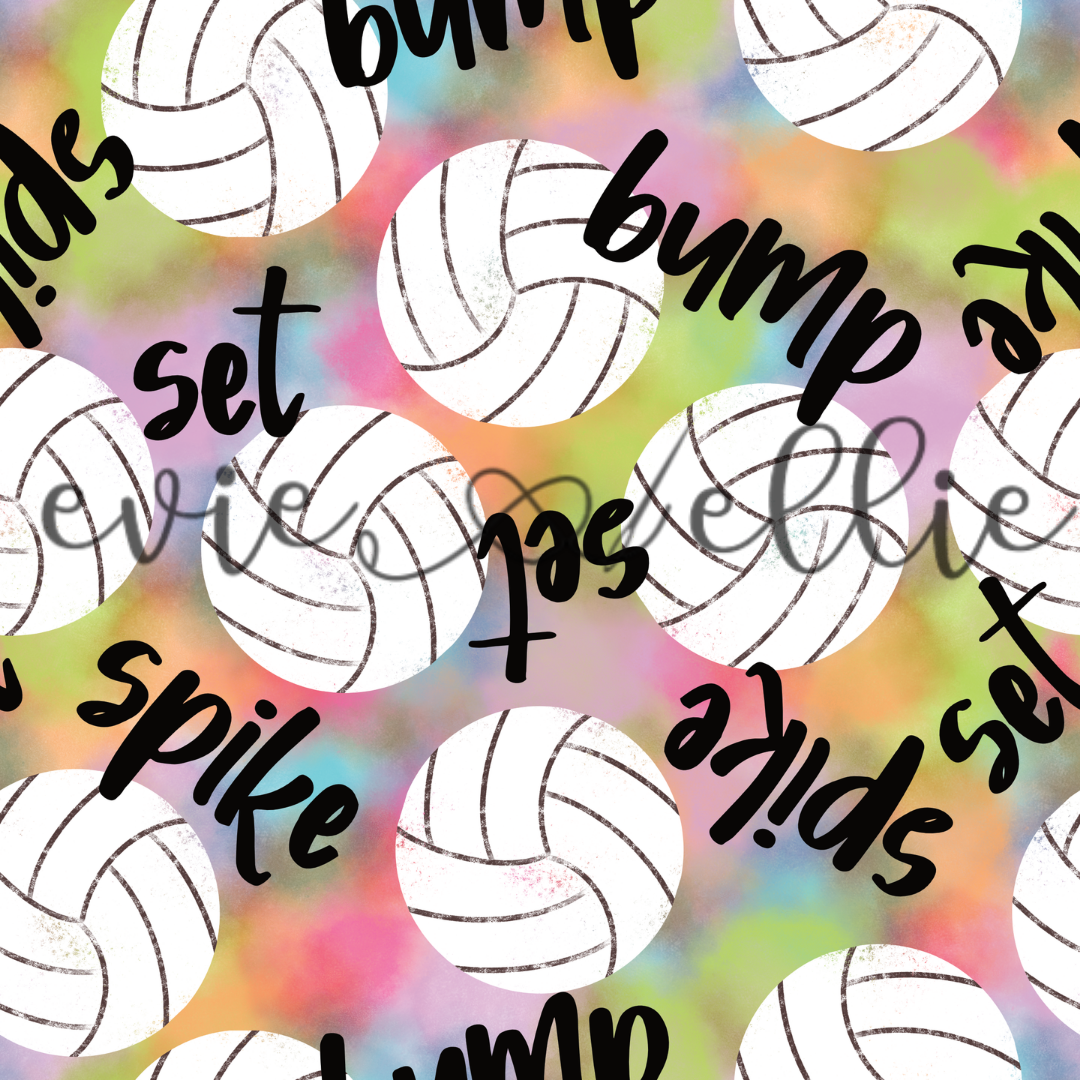 Volleyball- Multiple Colors – Evie and Ellie Designs